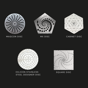 Stainless Steel and Brass Designer Disc/ Drawing kit – ddiin