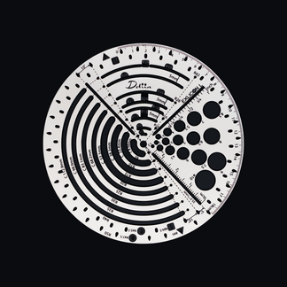 Exlicon L Golden Ratio Tool Set: Circle Tool - Artists' Golden Ratio ...