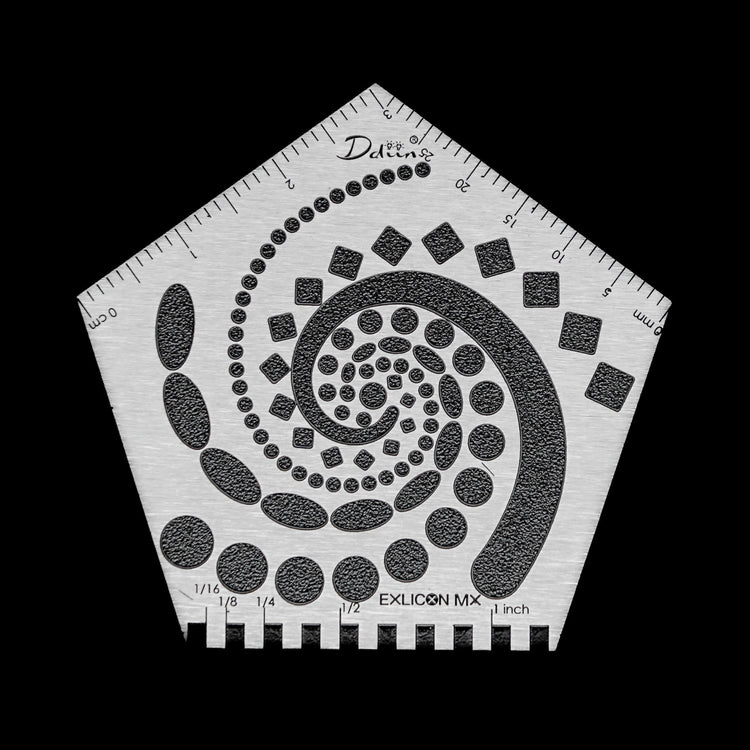 Stainless Steel and Brass Designer Disc/ Drawing kit – ddiin