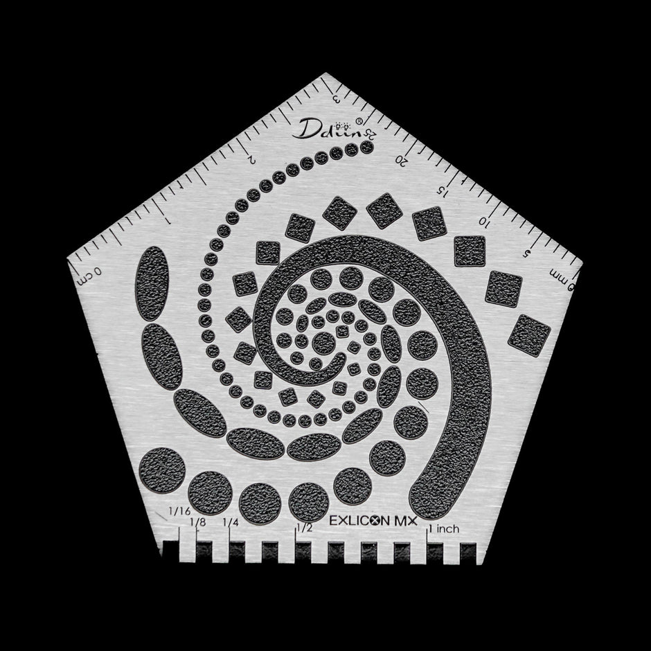 Stainless Steel and Brass Designer Disc/ Drawing kit – ddiin