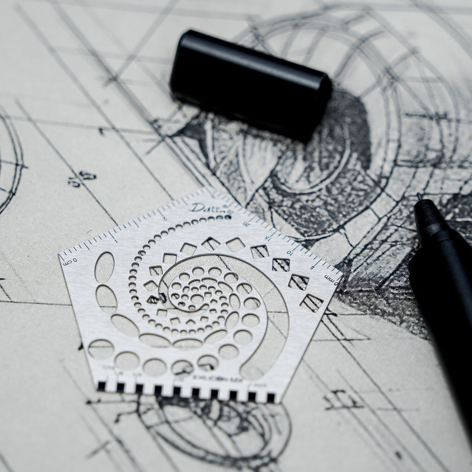 Stainless Steel and Brass Designer Disc/ Drawing kit – ddiin