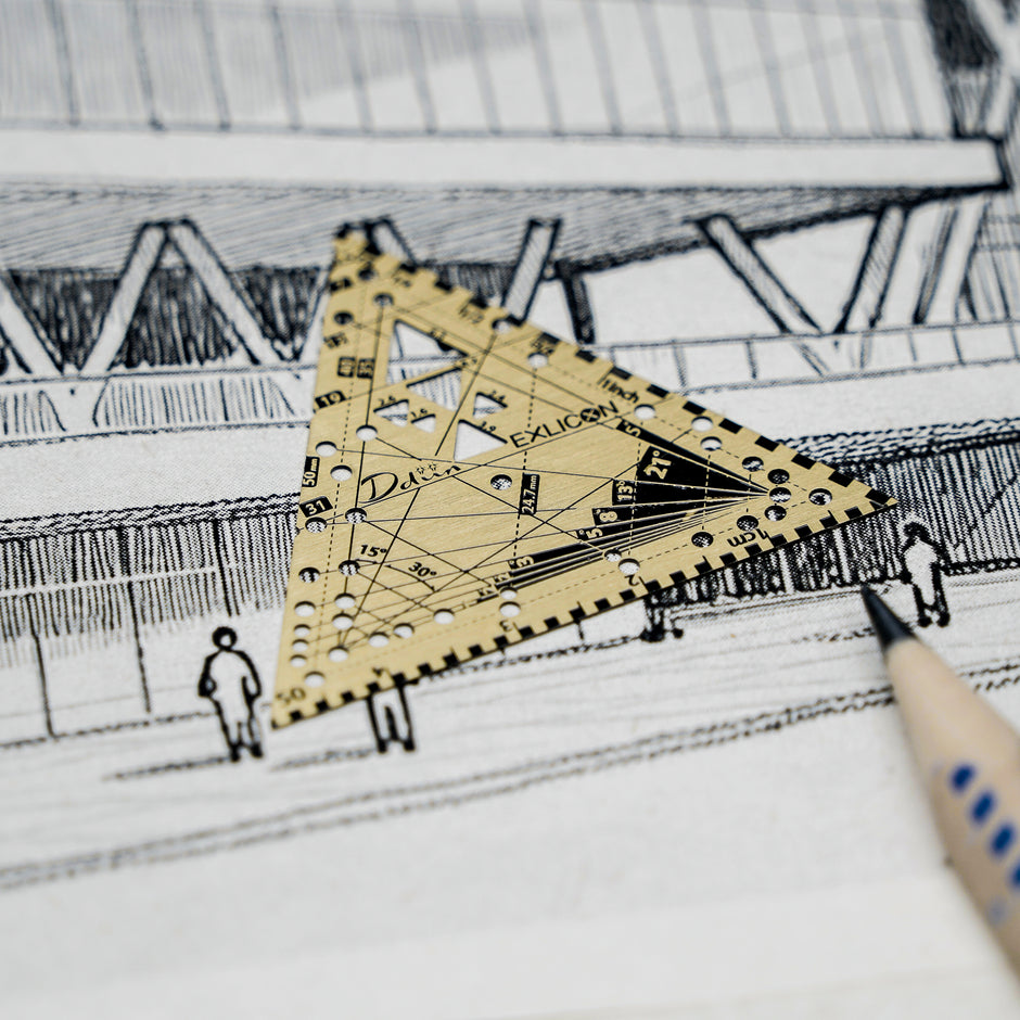 Stainless Steel and Brass Designer Disc/ Drawing kit – ddiin